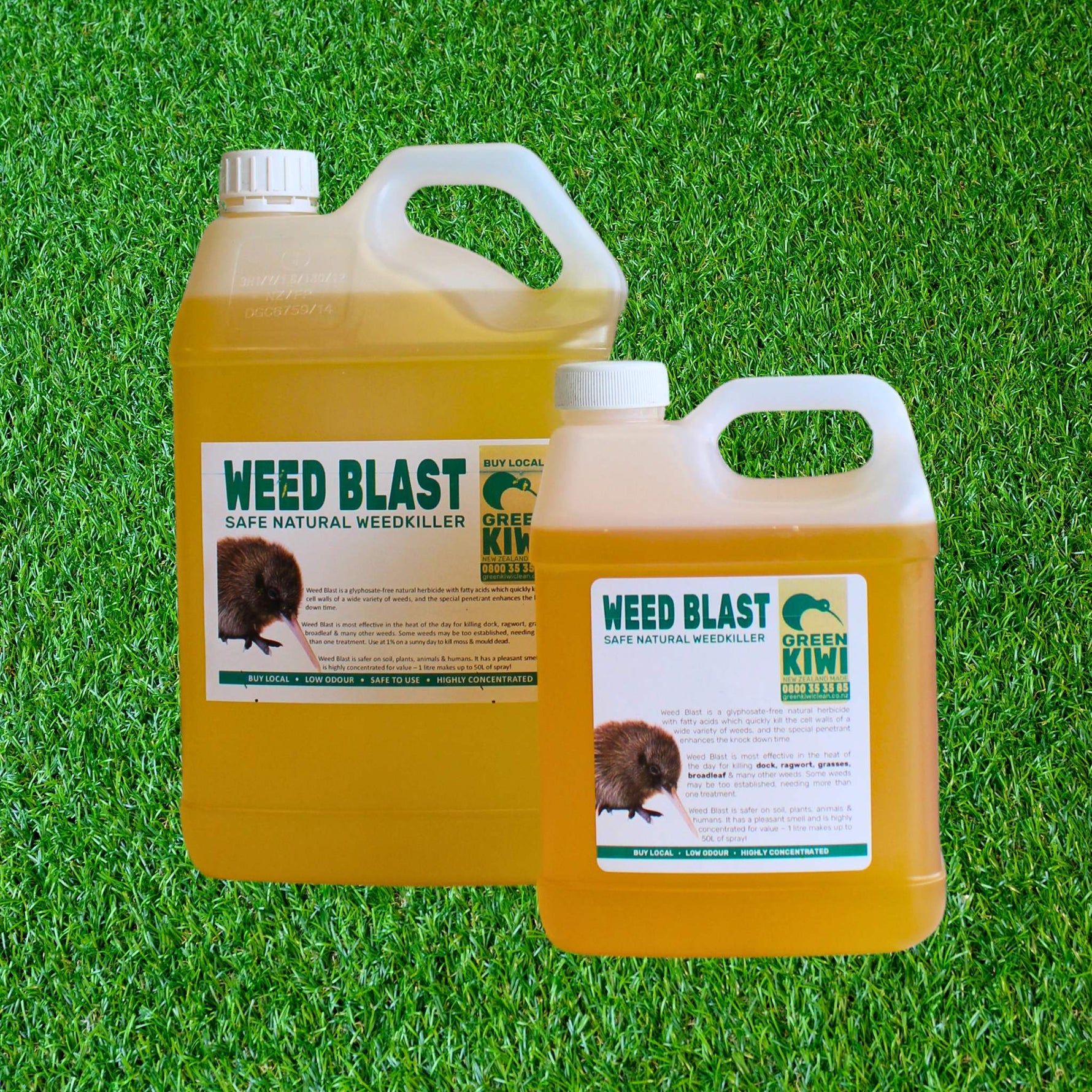 Weed Blast Concentrated Natural Weedkiller – Green Kiwi