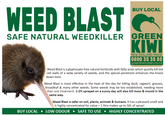 Weed Blast Concentrated Natural Weedkiller – Green Kiwi