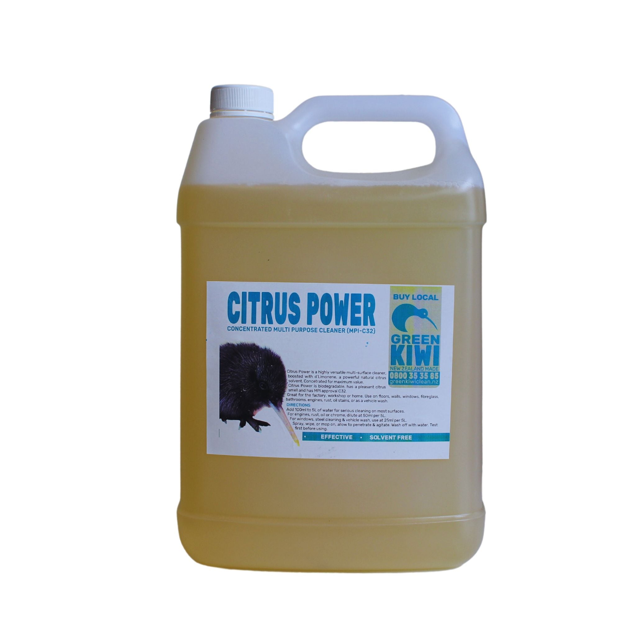 Citrus Power - Organic Multi Purpose General Cleaner – Green Kiwi