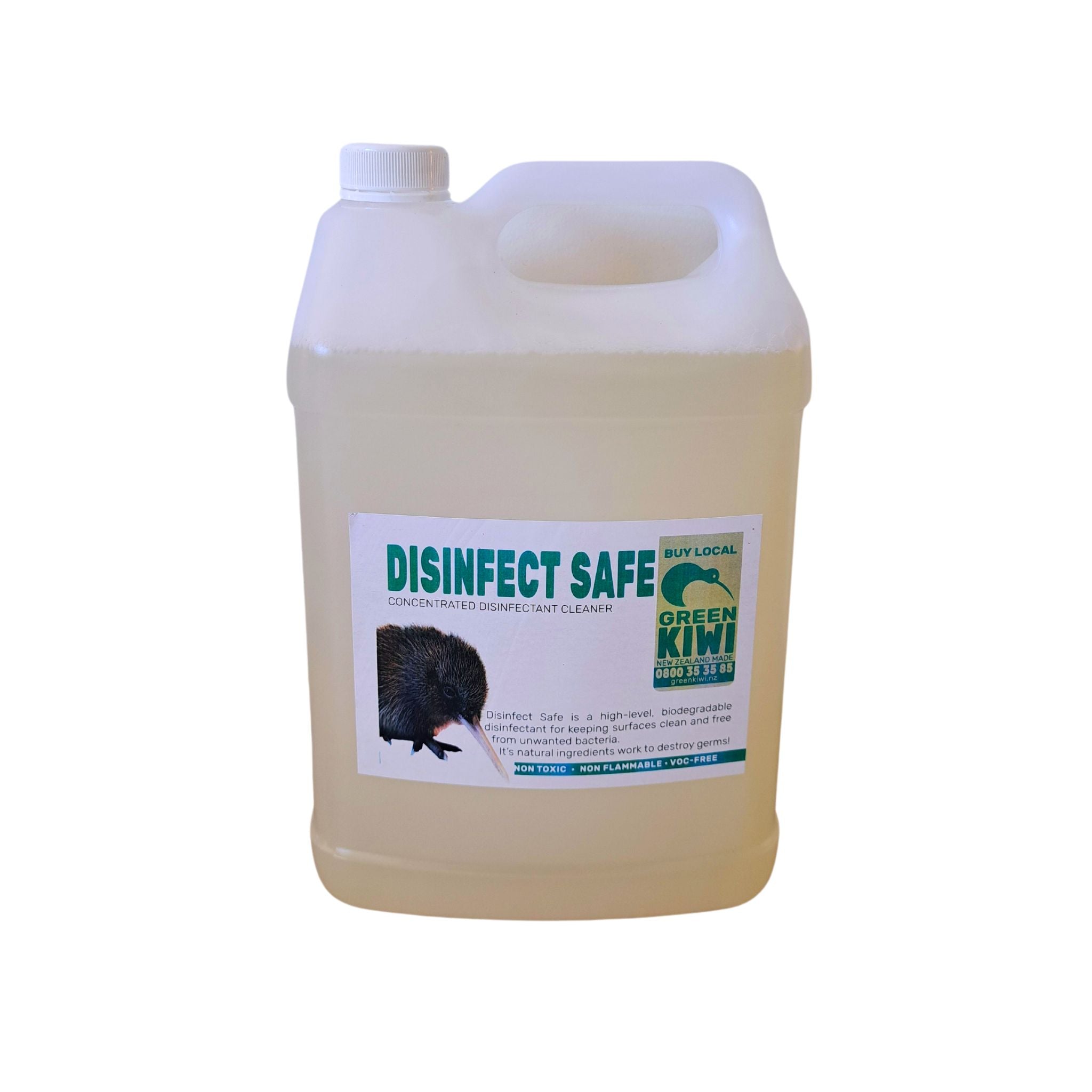 Disinfect Safe - Concentrated Disinfectant Cleaner – Green Kiwi