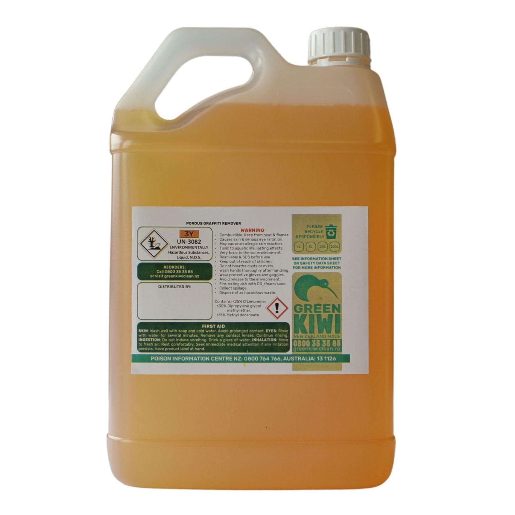 Safe Porous Graffiti Remover – Green Kiwi