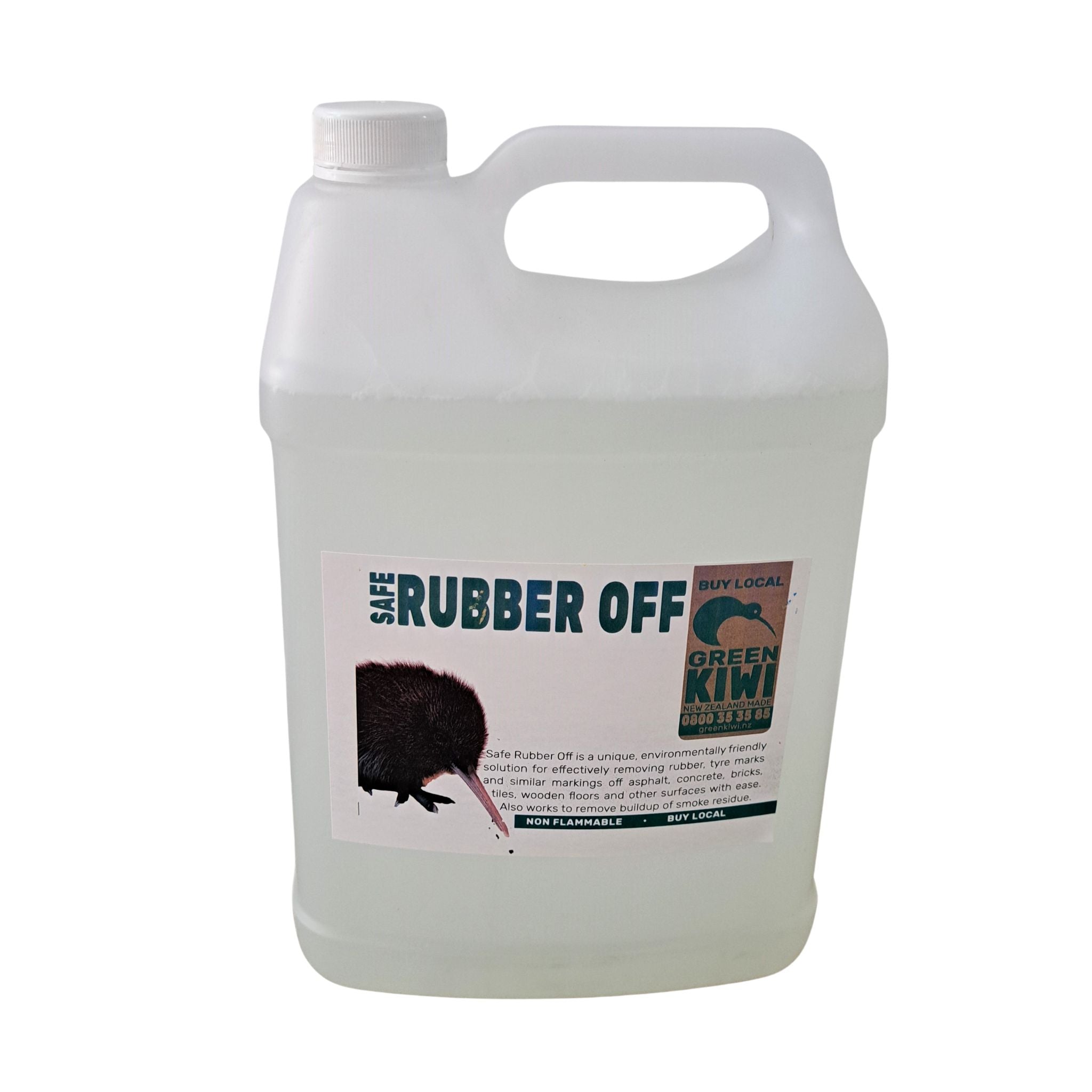 Rubber Off Safe Rubber & Smoke Residue Remover – Green Kiwi