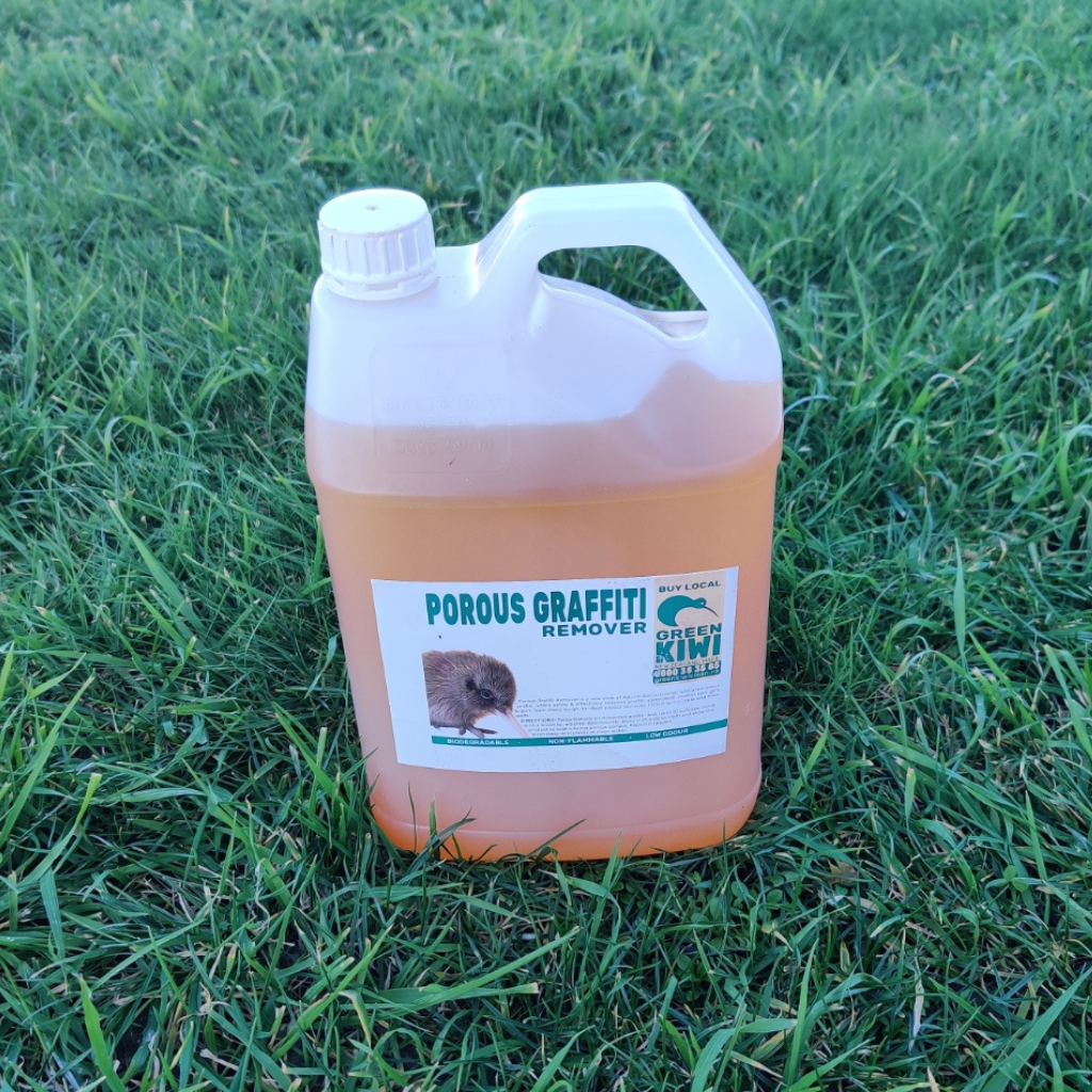 Safe Porous Graffiti Remover – Green Kiwi